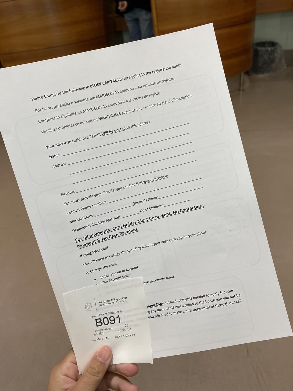#打工度假 🇮🇪愛爾蘭－IRP申請當日篇 - 海外工作板 | Dcard