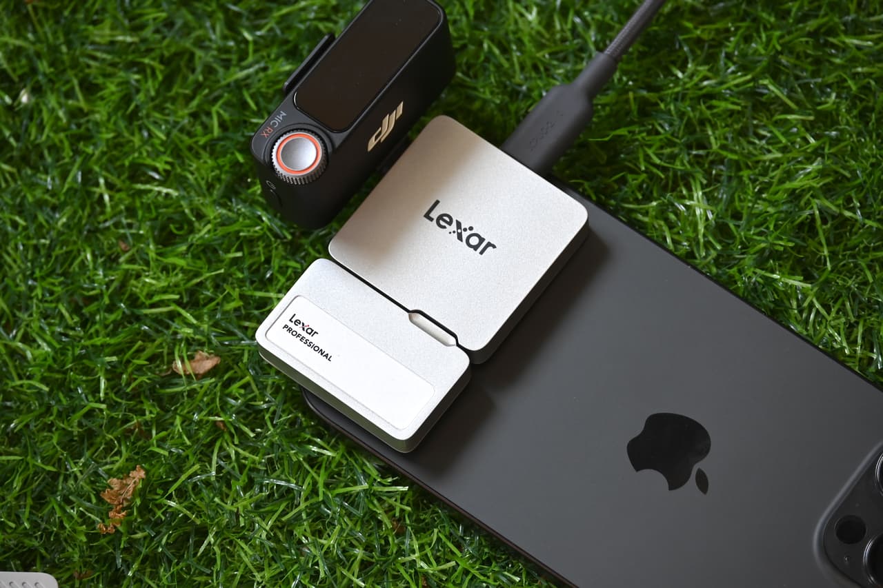 創作者必備，超級迷你好攜帶的外接式SSD Lexar《 Professional Go 》隨身固態硬碟 PSSD X Neil 的 iPhone 16 配件季 - Neil 尼歐 ...