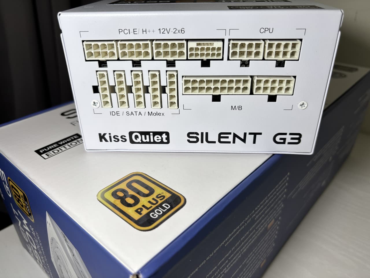 【開箱】「電源，新起之秀！」Kiss Quiet Silent G3 850W 白色電源供應器 - 3C板 | Dcard