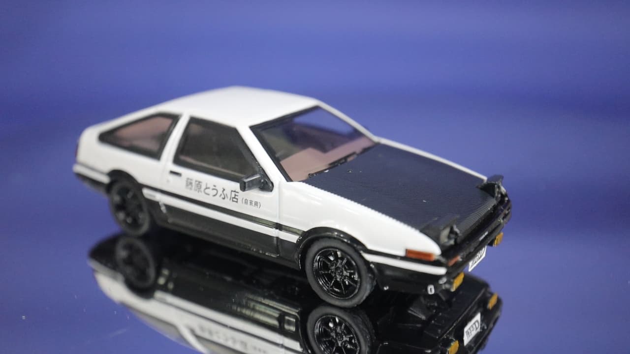 【開箱】頭文D對戰名場面！令人難忘的神之手 神之腳對決 Modeler`s 1/64 模型車 藤原拓海vs城島俊也 高橋啟介vs星野好造 續作動畫確定！AE86 RX7 S2000 GTR34 ...