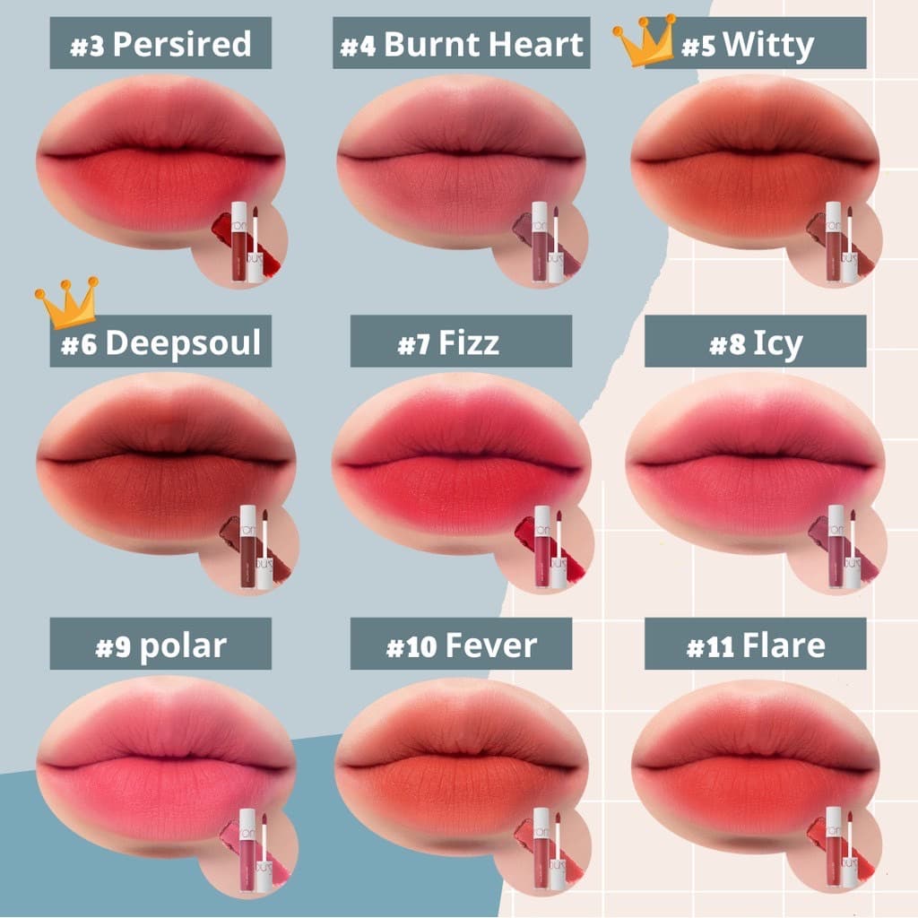 Romand | 霧面＋霧泥唇釉 - 美妝板 | Dcard