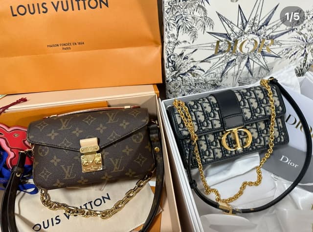 #選手 Dior蒙田包/LV郵差包選擇 - 精品板 | Dcard