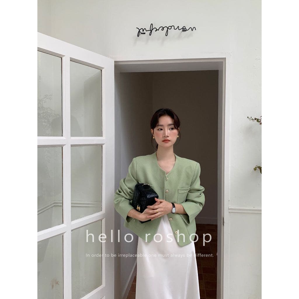 #我要賣 roshop 延南洞歐膩的細肩微光澤長洋裝 細肩帶洋裝 - 二手交易板 | Dcard