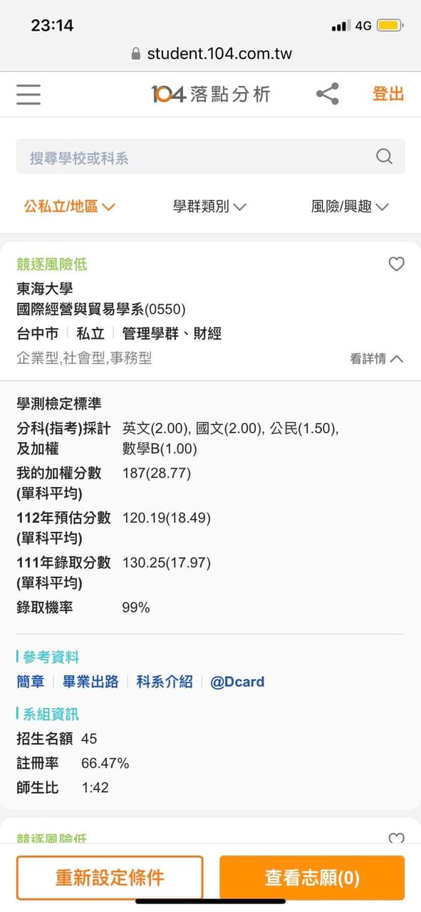 想詢問這樣有機會嗎🥺 升大學考試板 Dcard