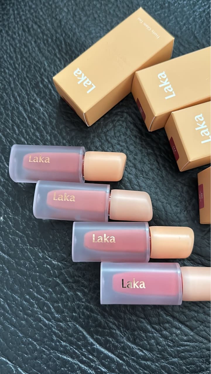 #試色 近期最愛唇彩Laka唇釉 - 美妝板 | Dcard