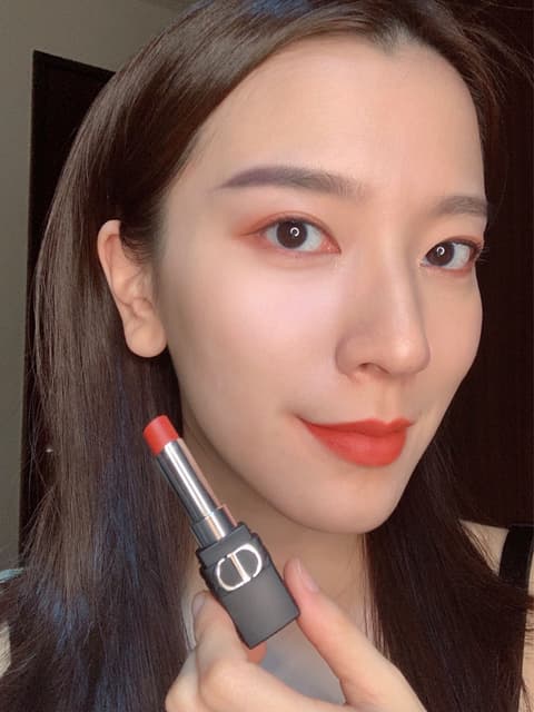 #試色 Dior超完美持久唇膏 #458#840 - 美妝板 | Dcard