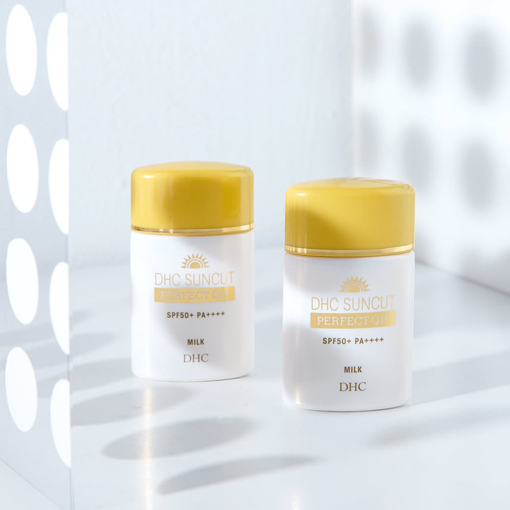 #防曬實測 DHC金靚白水亮防曬乳，全面戰勝黑斑老! - 美妝板 | Dcard