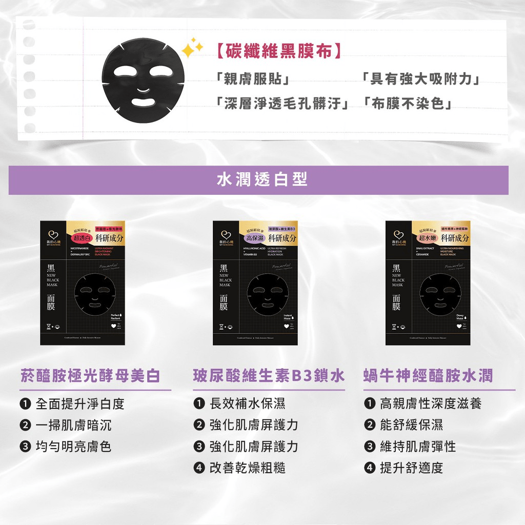 ⏰限時優惠📢人氣激推面膜‼️我的心機 科研雙效黑面膜系列~~ - 瑪奇瑪奇 (@makemake2023) | Dcard