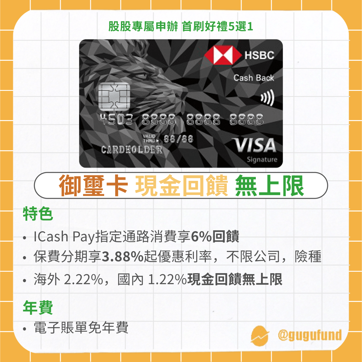 精選4張信用卡：讓你的消費更省錢：最高回饋15％ 首刷再享好禮5選1 - 股股知識庫 (@gugufund) | Dcard