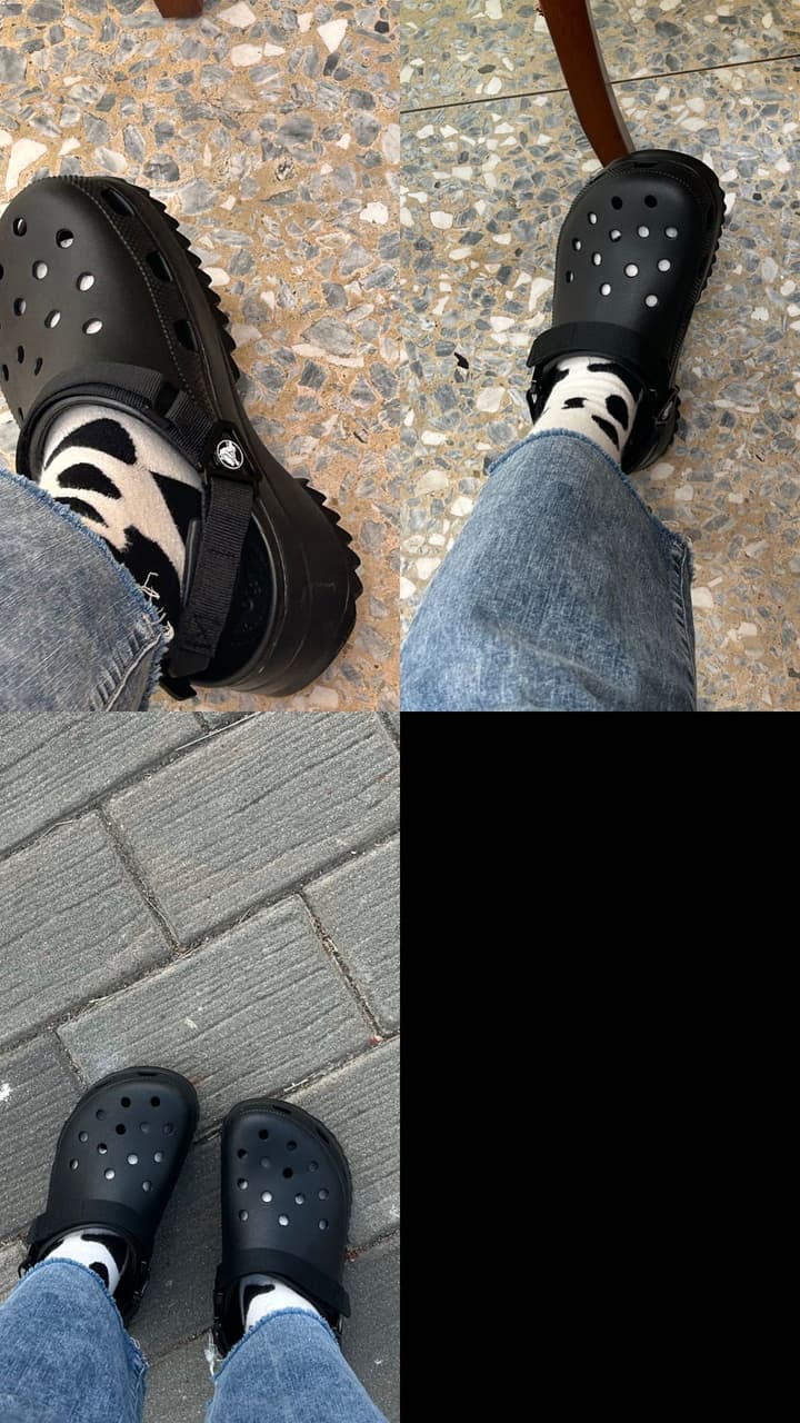 #分享 Crocs Hiker系列🖤 - 穿搭板 | Dcard
