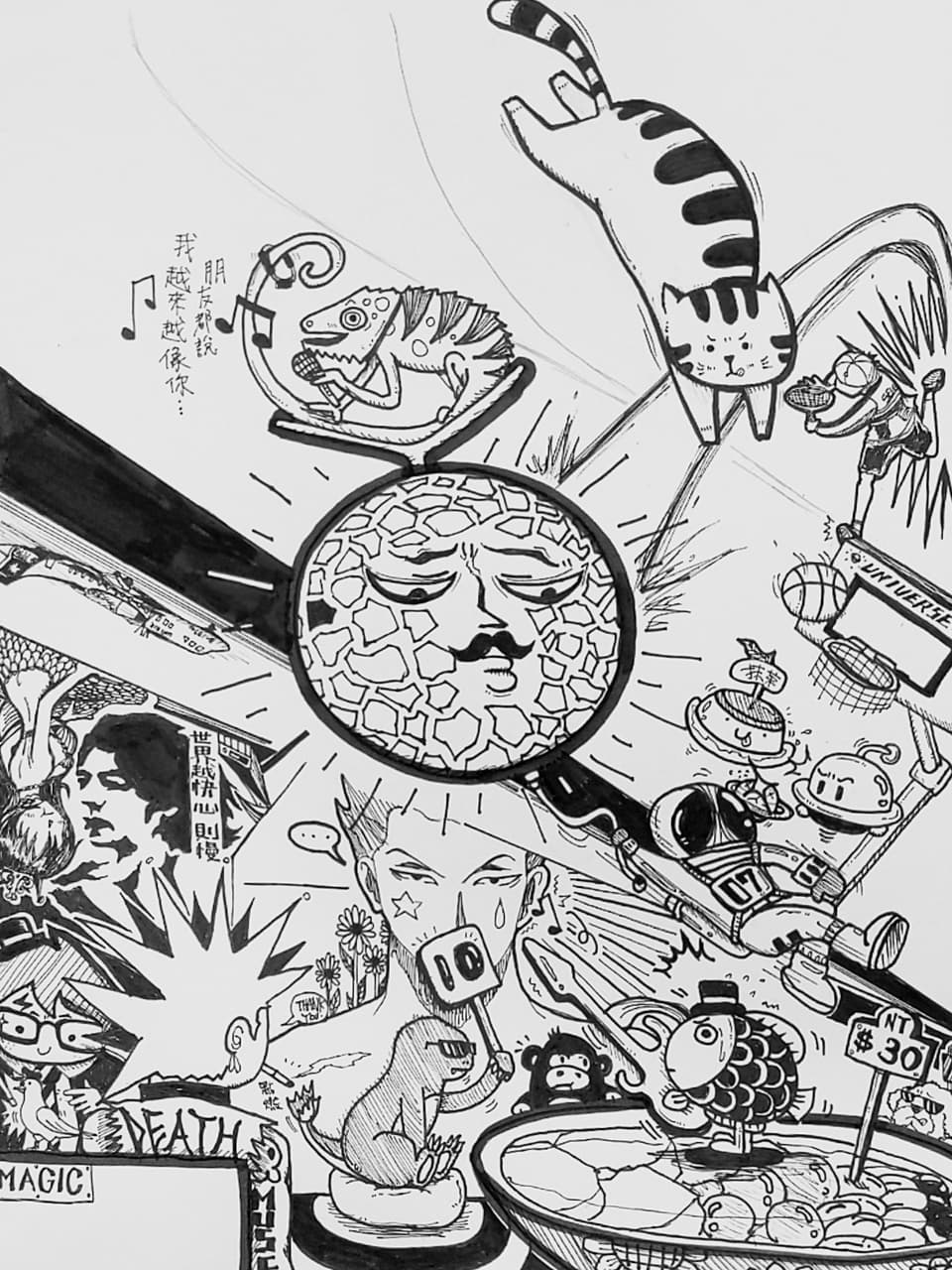 (更新至B59已截止)來一起畫張超酷的作品吧？ - 插畫板 | Dcard