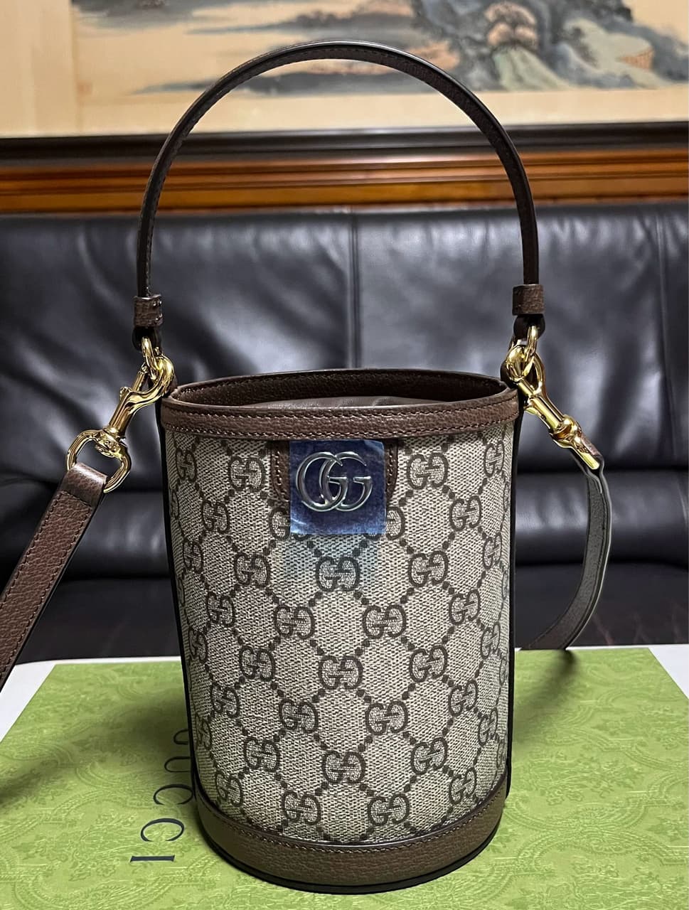 #開箱 Gucci Bucket Bag / 這個水桶真可愛😍 - 精品板 | Dcard