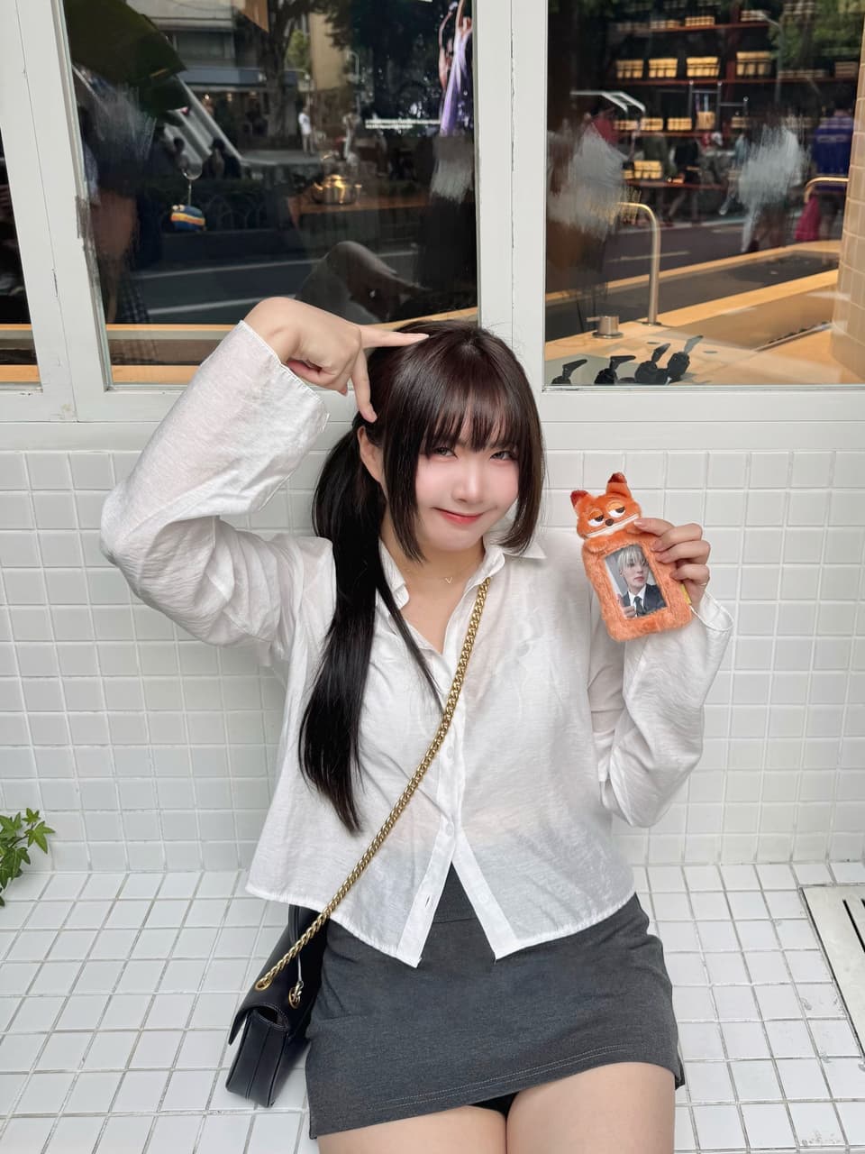 160cm微肉𝟓套春夏質感黑白灰穿搭🐈‍⬛🍙 - 穿搭板 | Dcard