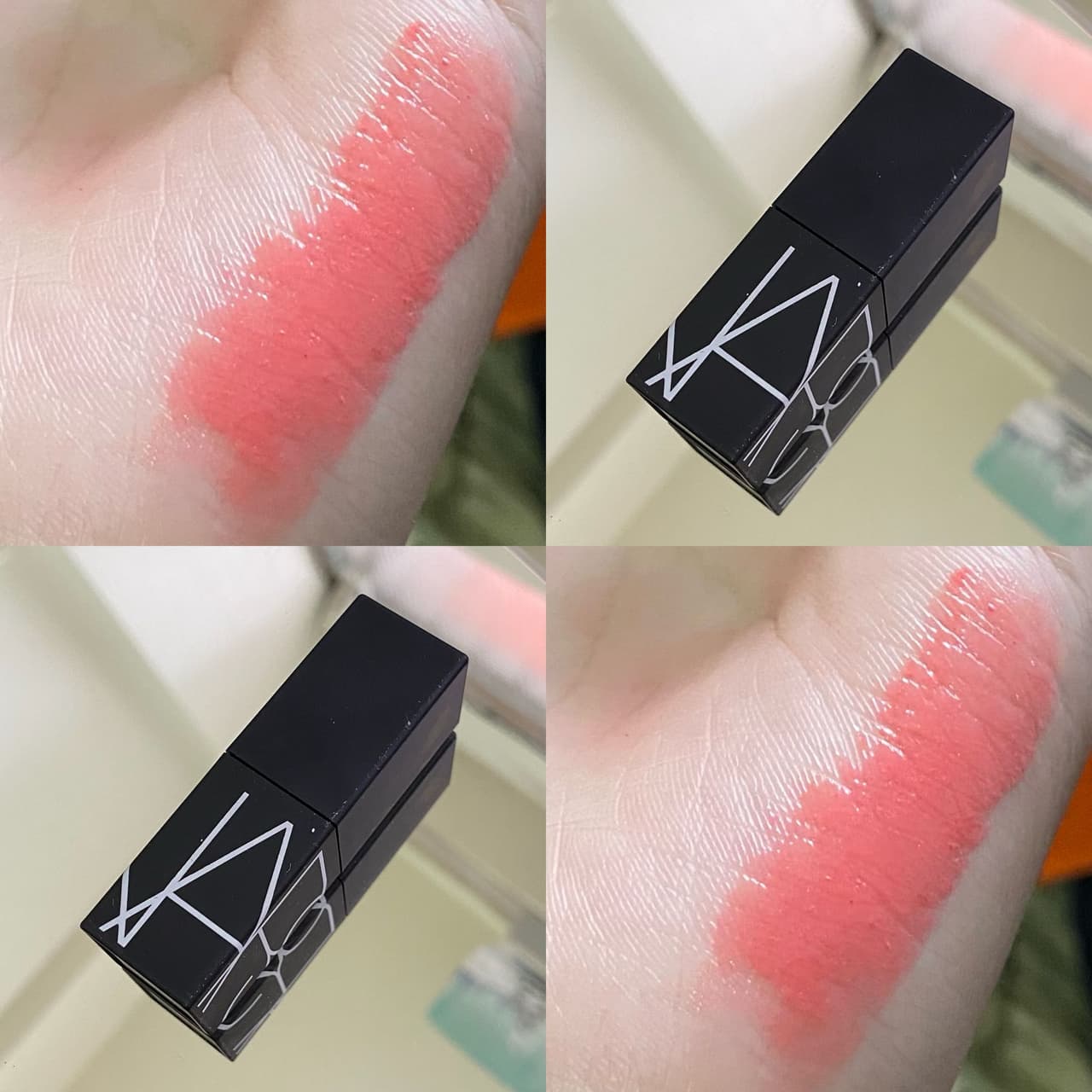 #試色 粉嫩櫻花色🌸｜NARS 絕對經典唇膏 - 美妝板 | Dcard