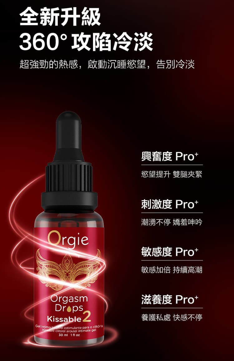 葡萄牙 Orgie｜小紅瓶熱感快感增强液2代_升級版30ml - 西斯板 | Dcard