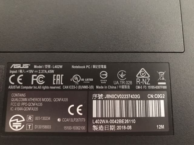 ASUS L402W筆電跑很慢 - 3C板 | Dcard