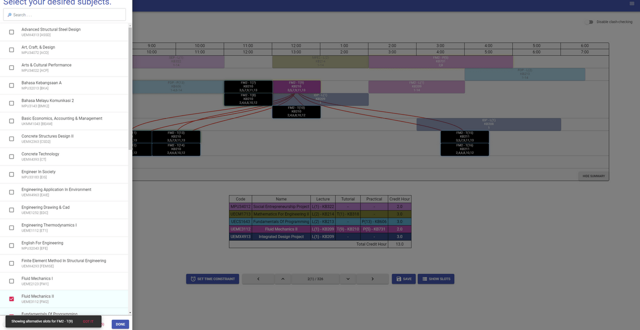 timetable? 安排！ - UTAR板 | Dcard