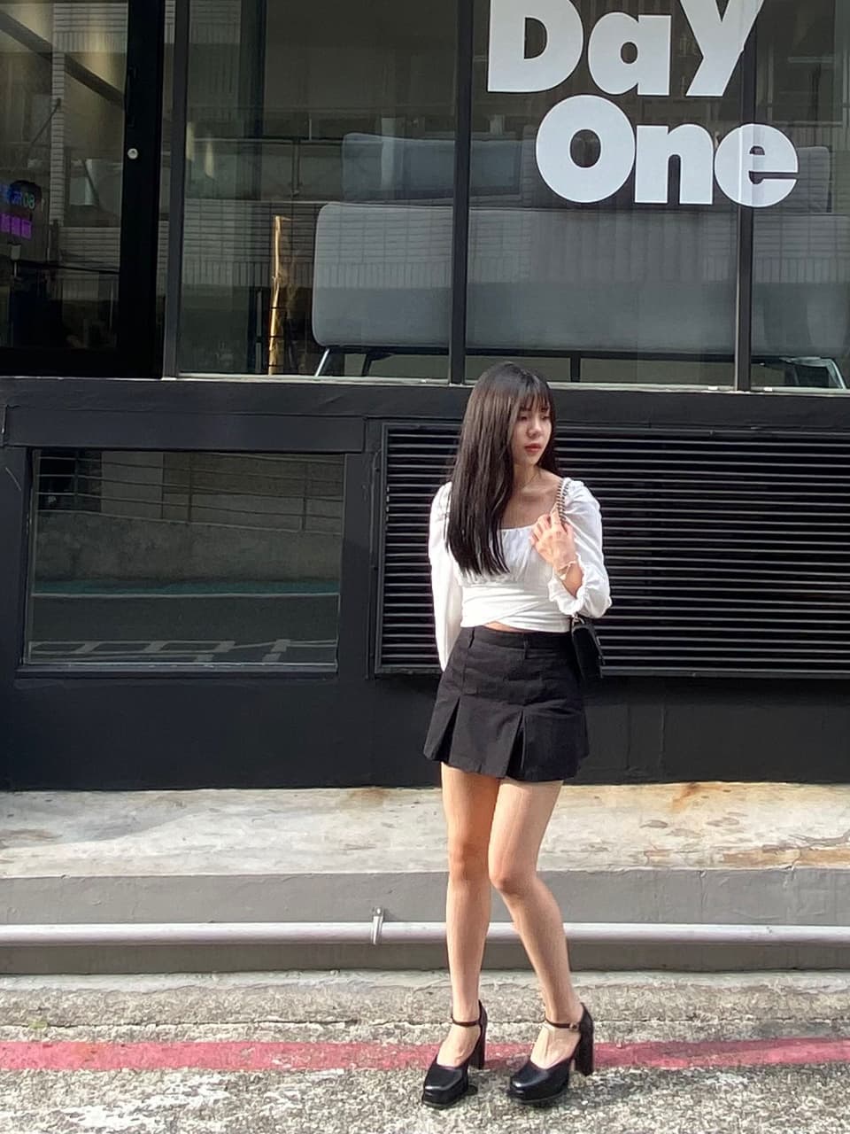 #日常穿搭 154cm夏末小個子穿搭🐰 - 穿搭板 | Dcard