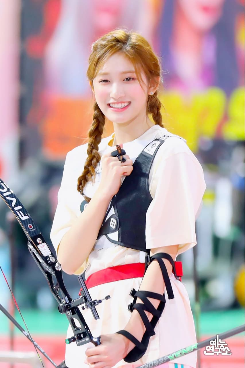 #分享 MBC官方照 偶像運動會—射箭組 - IVE板 | Dcard