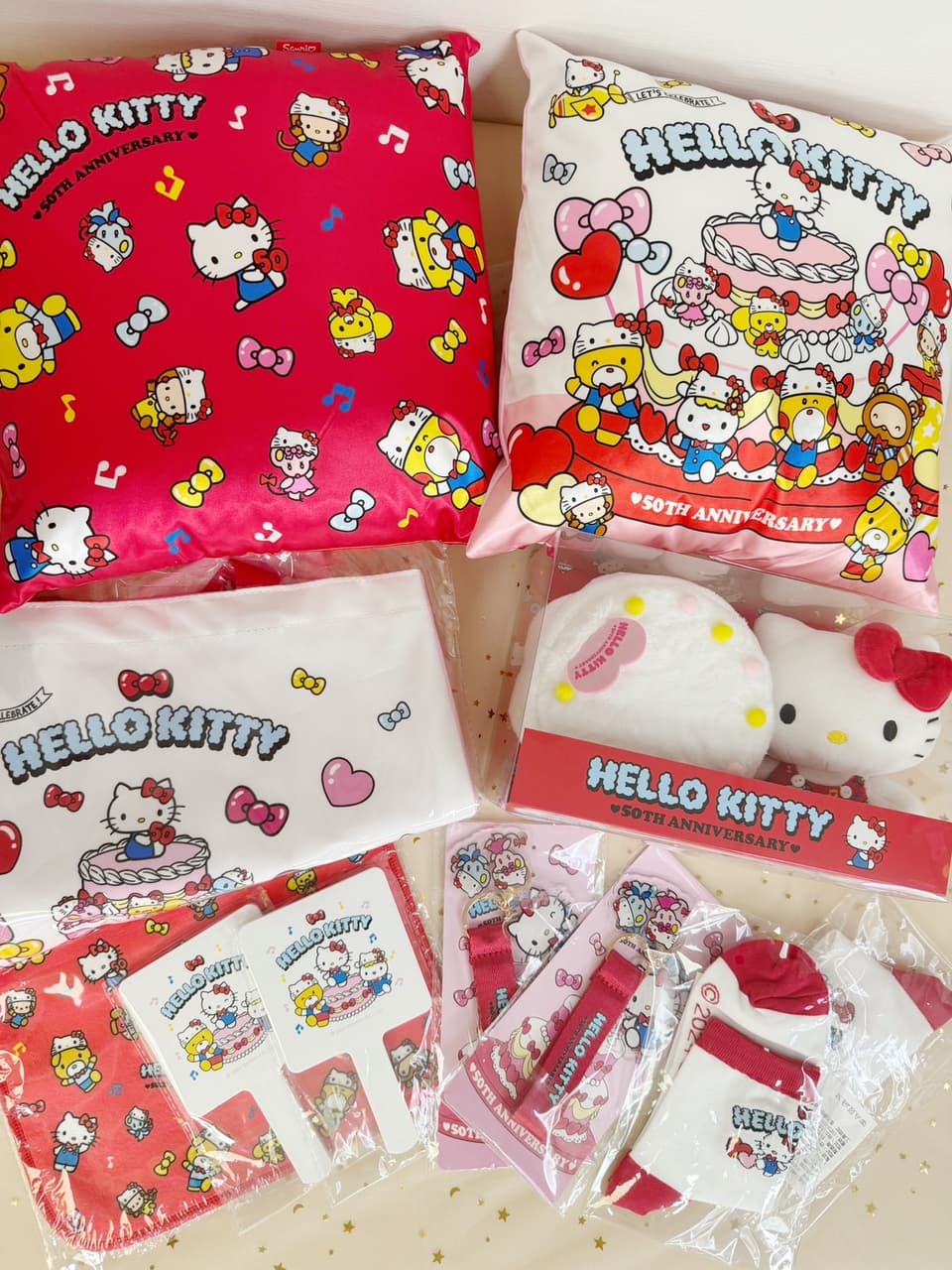 Hello Kitty50周年一番賞戰利品分享 - 女孩板 | Dcard