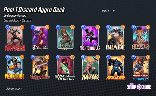 #分享 【Marvel Snap 新手教學】Pool 1 一池卡組推薦 🧑‍🏫 順便教你缺卡怎麼辦 🤔️ #電力滿格密技 - 遊戲板 | Dcard