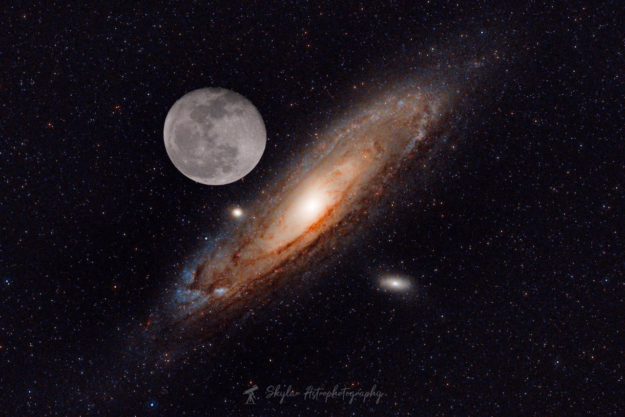 #作品 M31 仙女座星系（文末加碼土星） - 攝影板 | Dcard