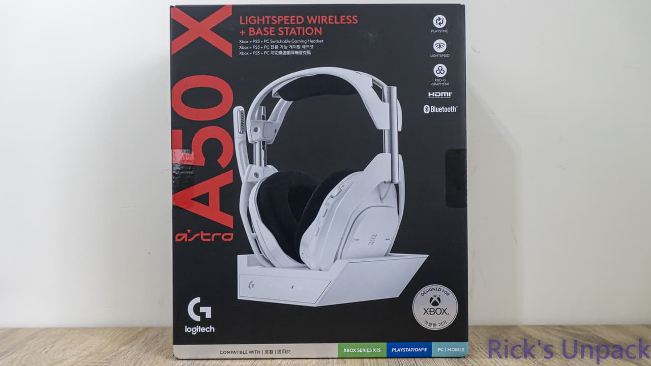 【開箱】一鍵輕鬆切換遊戲平台 | Logitech G ASTRO A50X WIRELESS - 3C板 | Dcard