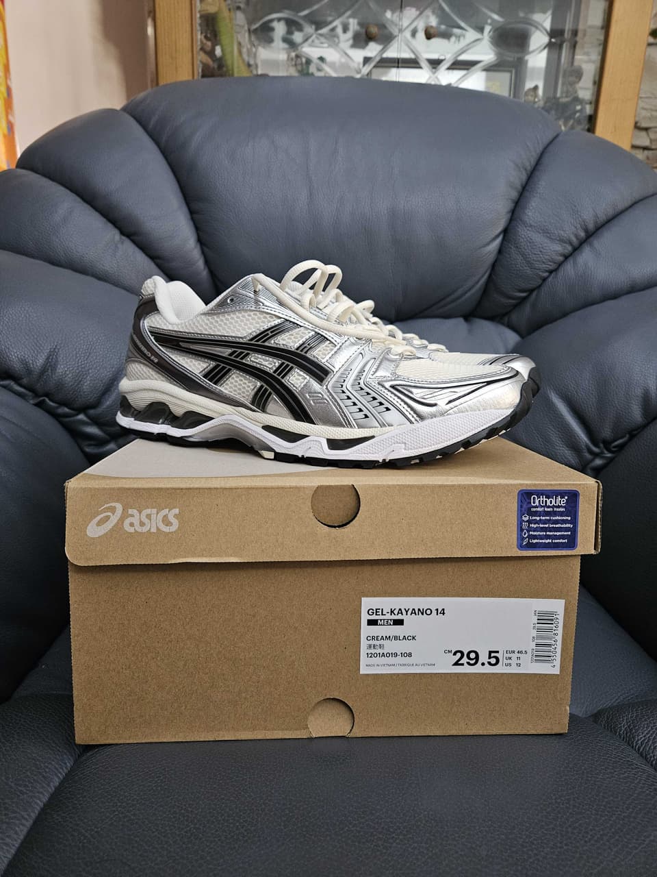 #分享 亞瑟士 ASICS Gel-Kayano 14 Cream/Black - 球鞋板 | Dcard