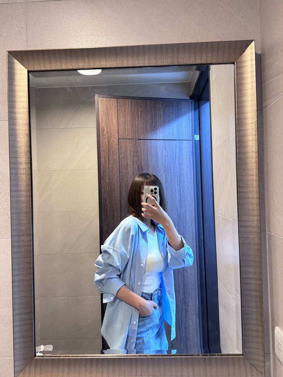 已經無法停止藍到底的穿搭🩵🩵 - 小瀞𓂃 𓈒𓏸📨️ (@pupille) | Dcard