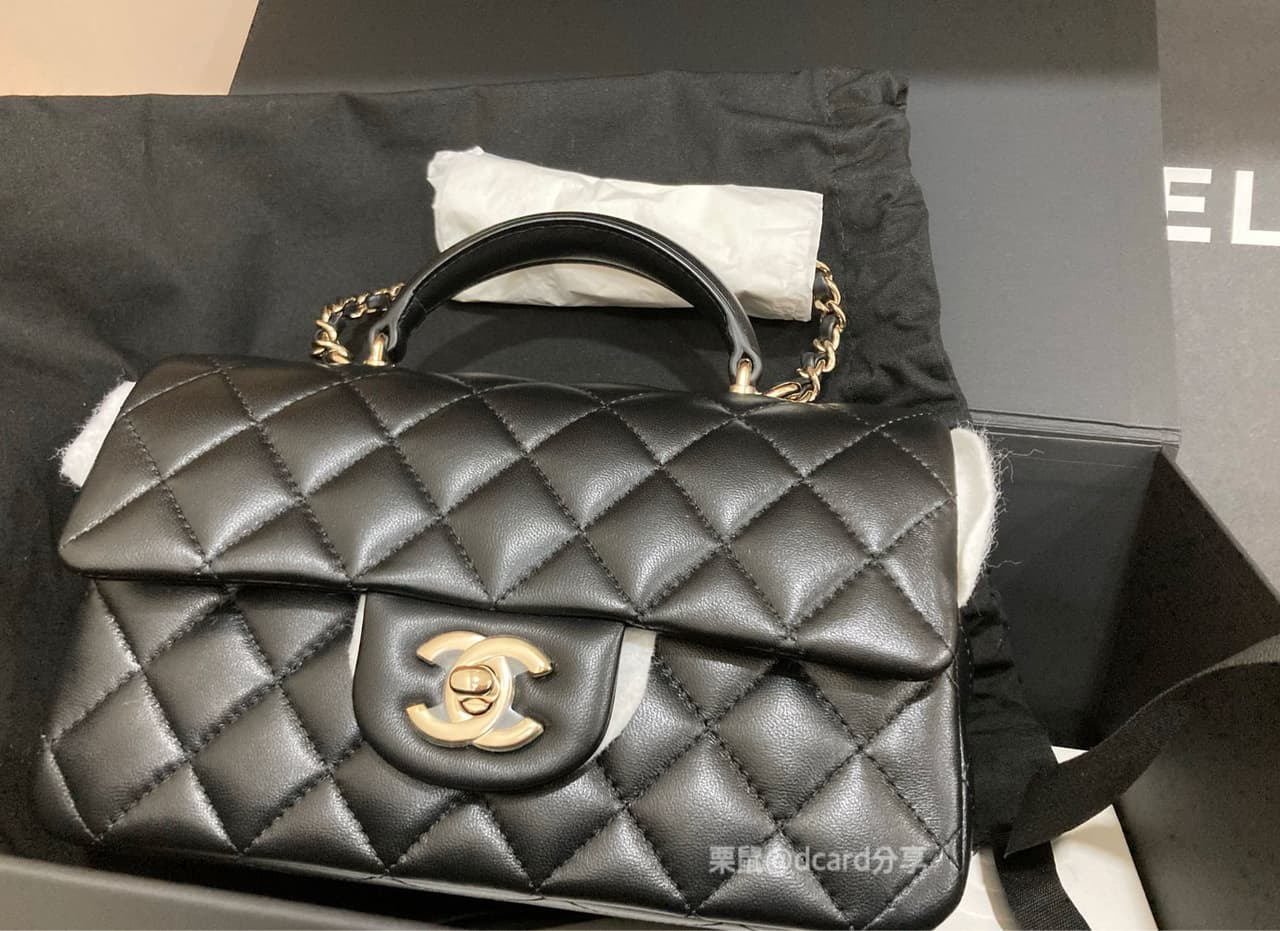 #開箱 CHANEL mini cf handle 超美提把 - 精品板 | Dcard