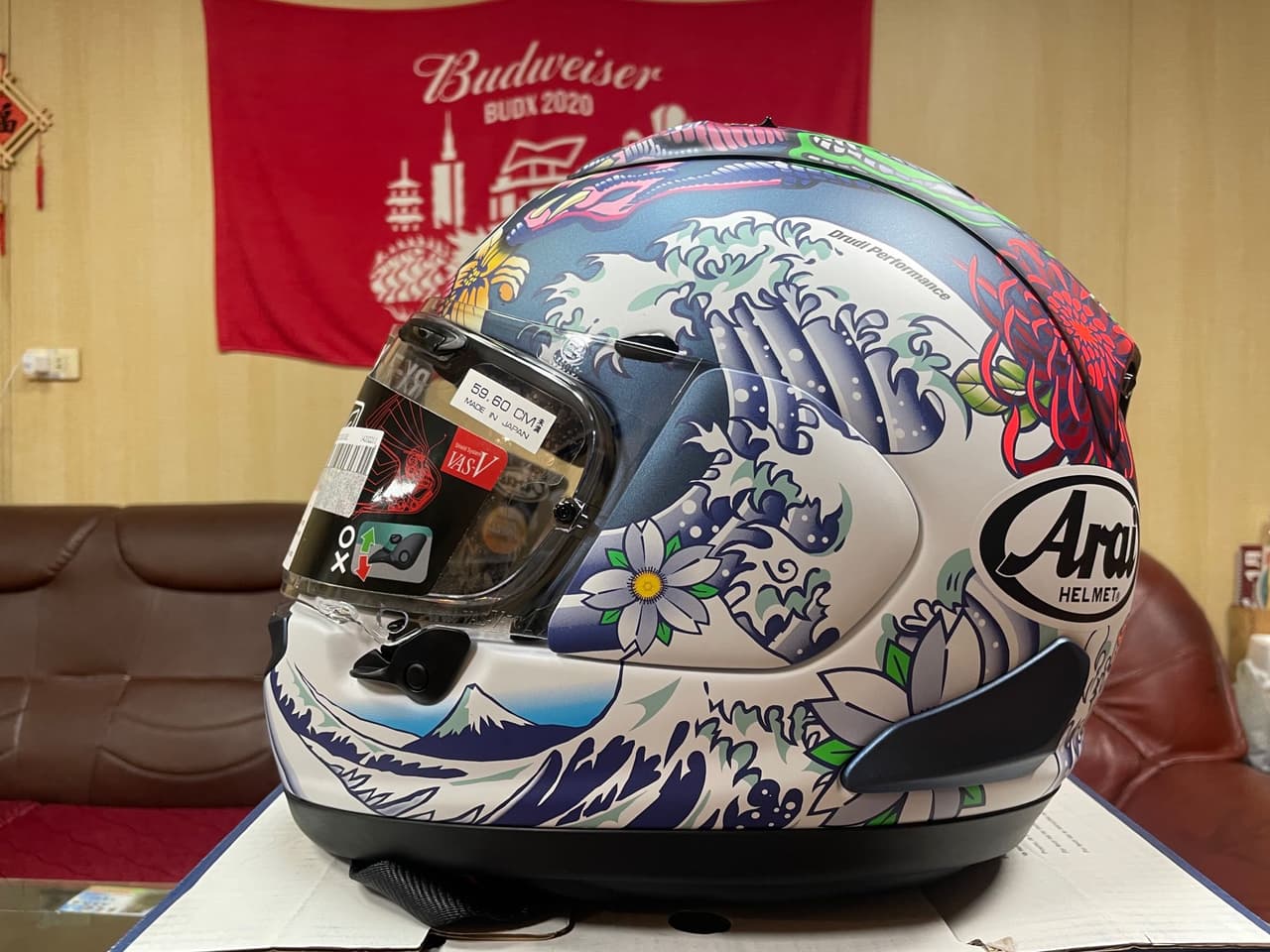 #部品分享 Arai Rx7x浮世繪開箱分享 - 機車板 | Dcard