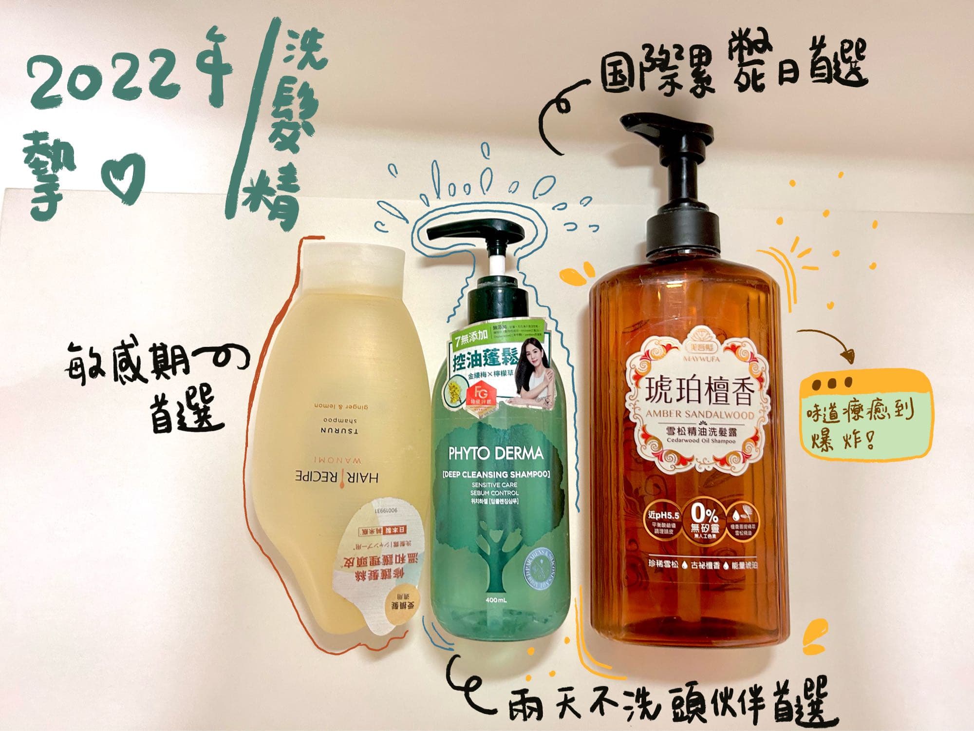 #分享 ️2022年度愛用洗髮精 - 美妝板 | Dcard