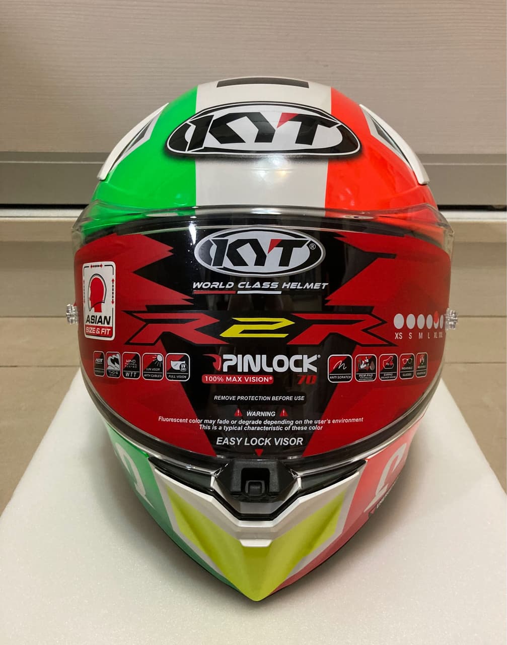 #部品分享 KYT R2R PRO Foggia Misano 2021 開箱 - 機車板 | Dcard