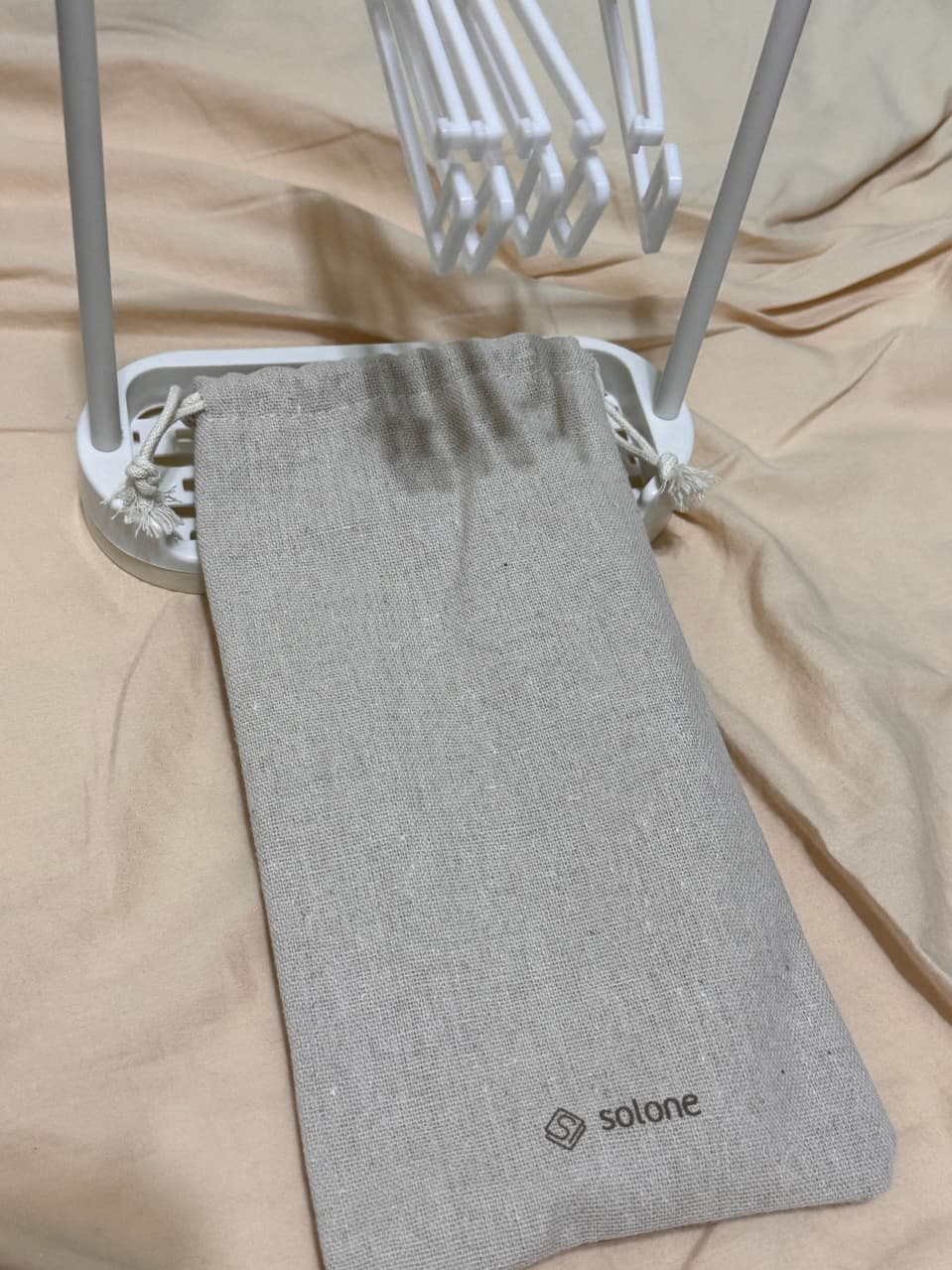 #我要賣 (已售)全新solone粉撲收納晾曬架含收納袋 - 二手交易板 | Dcard