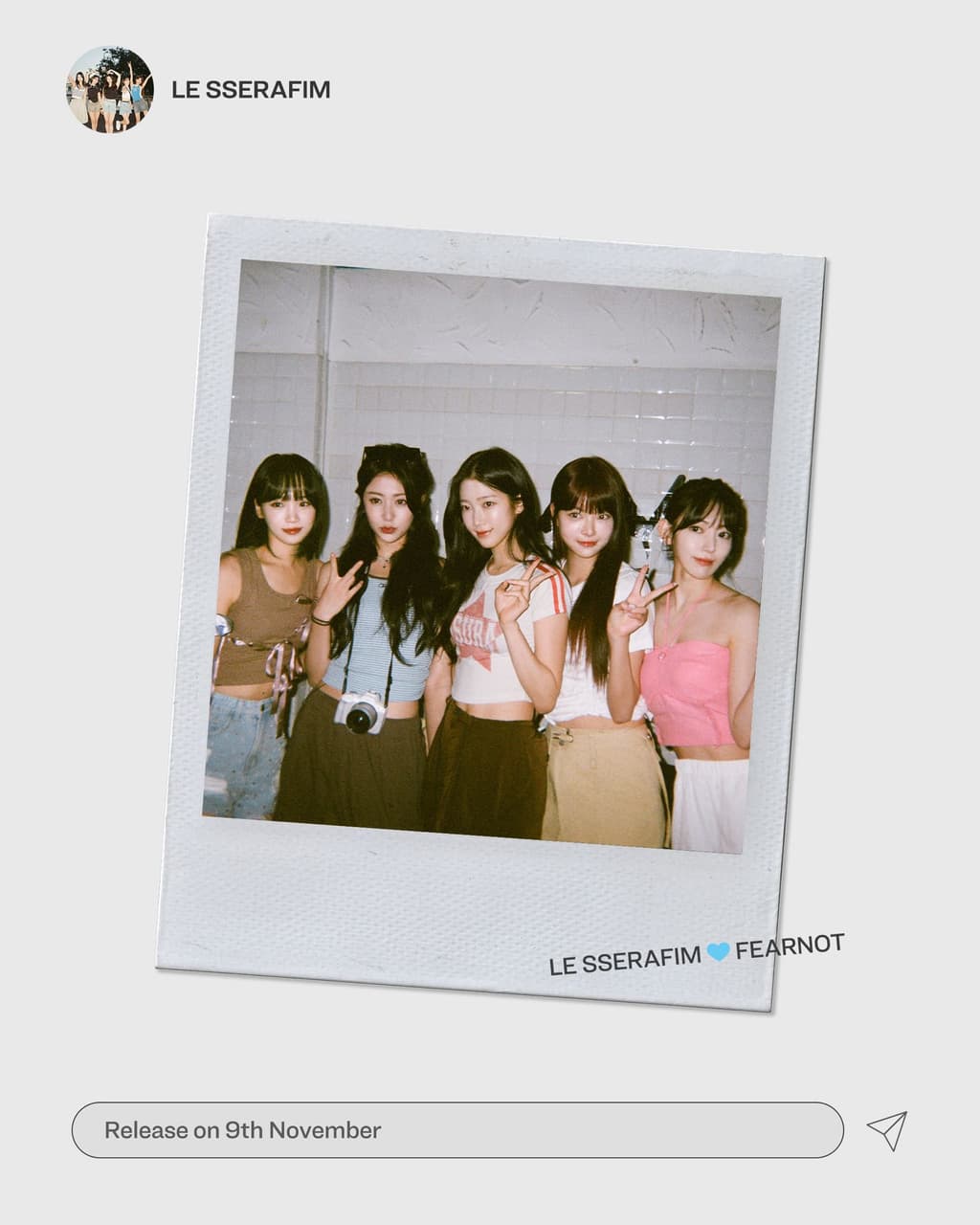 #情報 LE SSERAFIM 第二本寫真LENIVERSE PHOTOBOOK : FIMbidi-Bobbidi-Boo 11/9發行 - LE SSERAFIM板 | Dcard