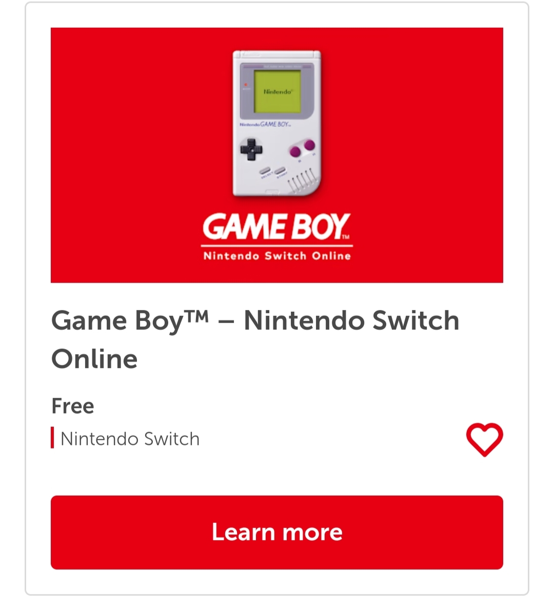 Game boy 回來啦！有任天堂會員即可免費下載 - Nintendo Switch板 | Dcard