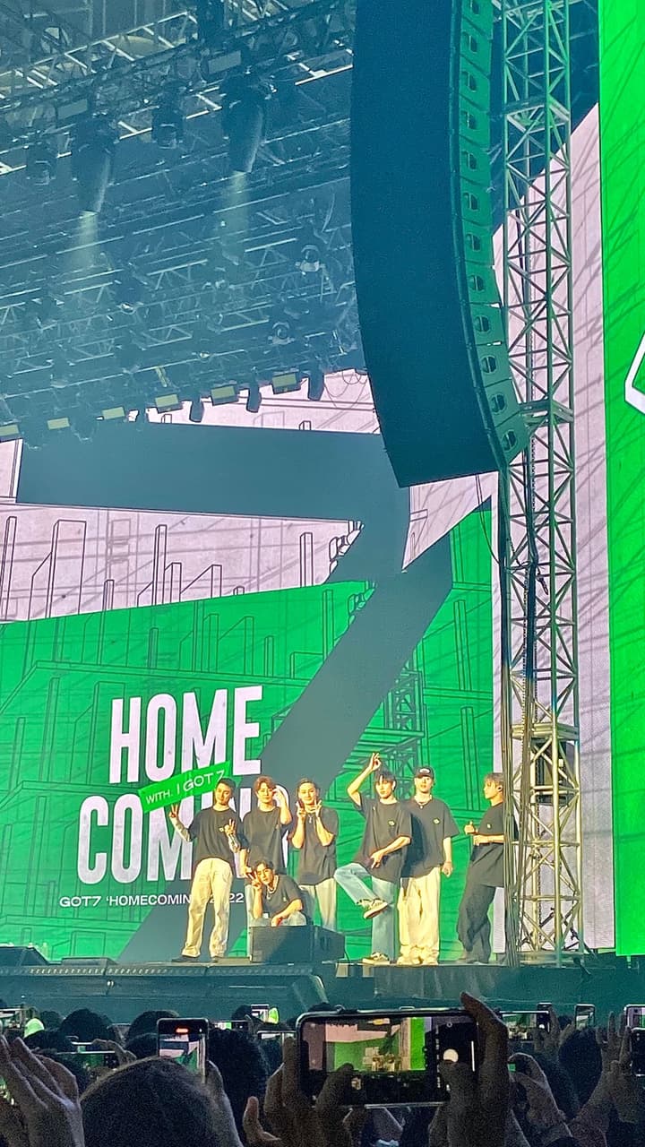 #分享 GOT7 2022 FANCON 'HOMECOMING with I GOT 7' 線下演唱會後記 - 追星板 | Dcard