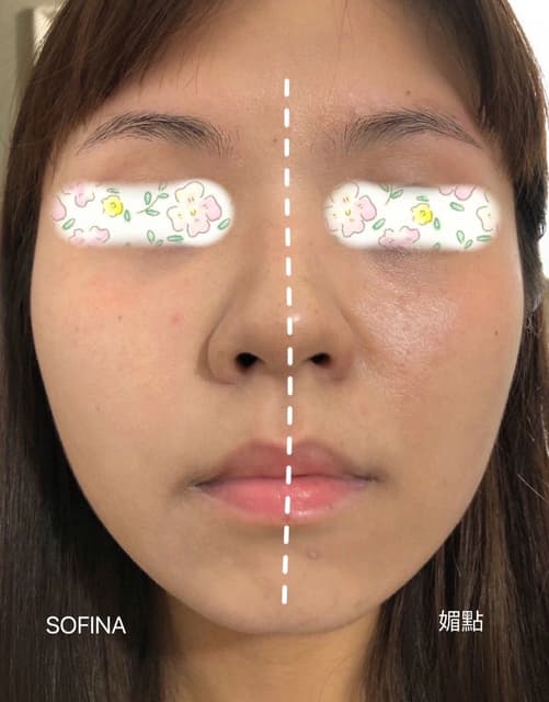 2款膚色妝前乳的小小心得評比 (媚點 VS SOFINA) - 美妝板 | Dcard