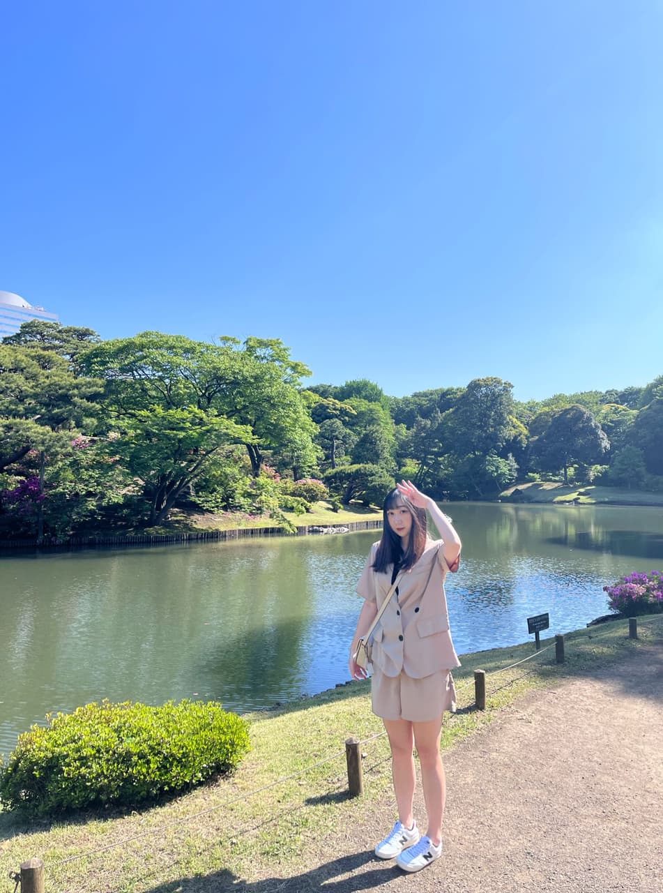 艷陽普照的東京六義園🌞 - 𝓘𝓮𝓼𝓼𝓲𝓮 (@wen_1208) | Dcard