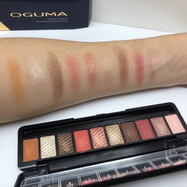 OGUMA新推出十色眼影盤 - 美妝板 | Dcard