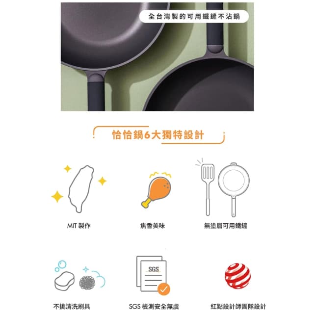 【WOKY 沃廚鍋具推薦】Dcard熱議！恰恰鍋/塔塔鍋/哈哈鍋2.0無塗層不沾鍋選購攻略 - 購物狂森宅女 (@forestgirl) | Dcard