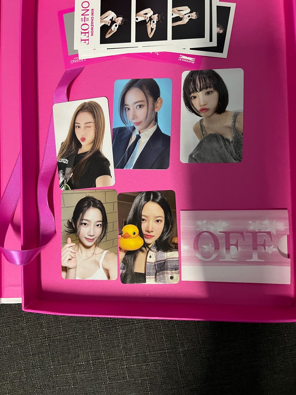 #分享 開箱ON-OFF - LE SSERAFIM板 | Dcard