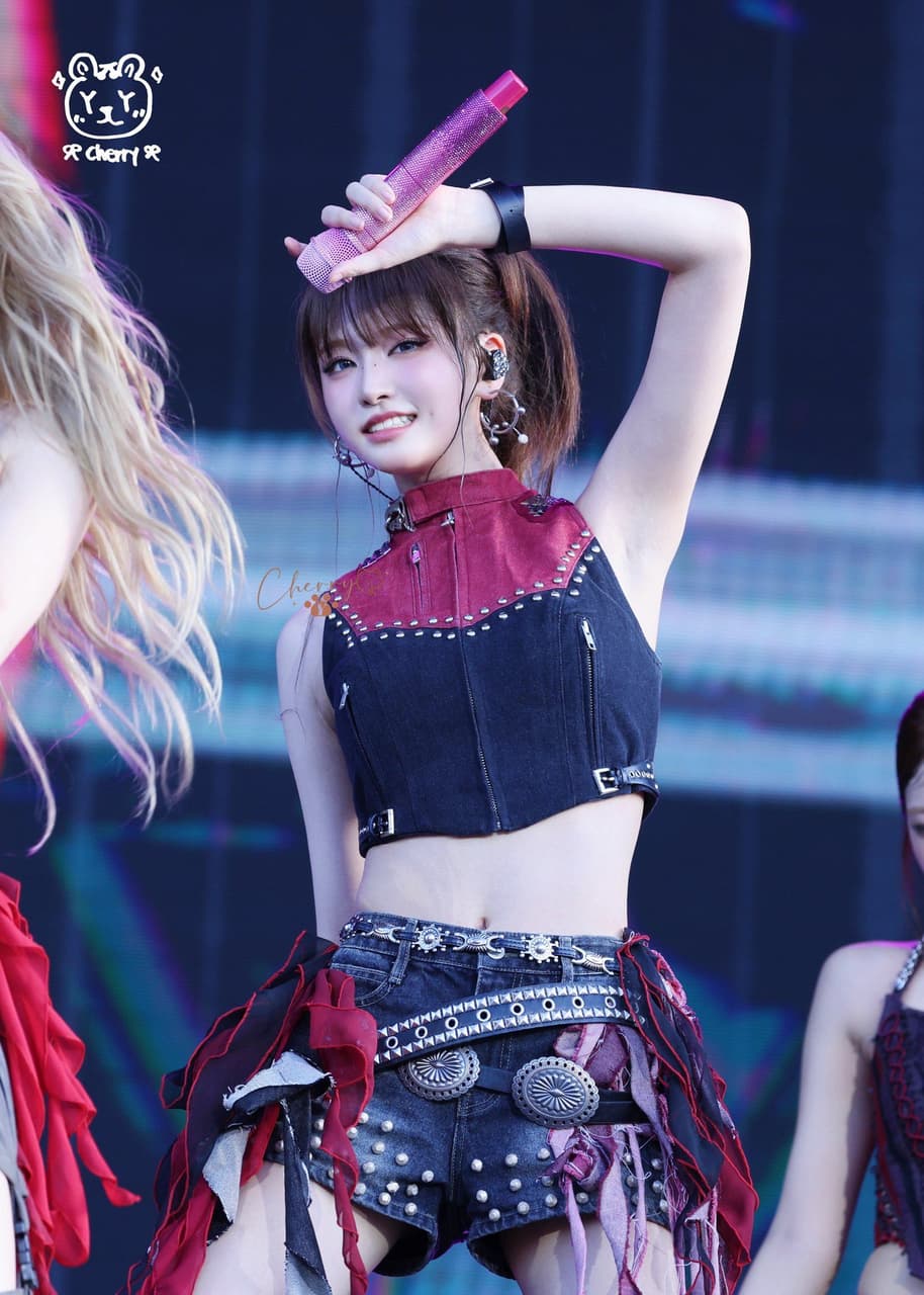 #韓網熱門 最近瘋狂暴走中的IVE LIZ外貌 (Lollapalooza Paris) - IVE板 | Dcard