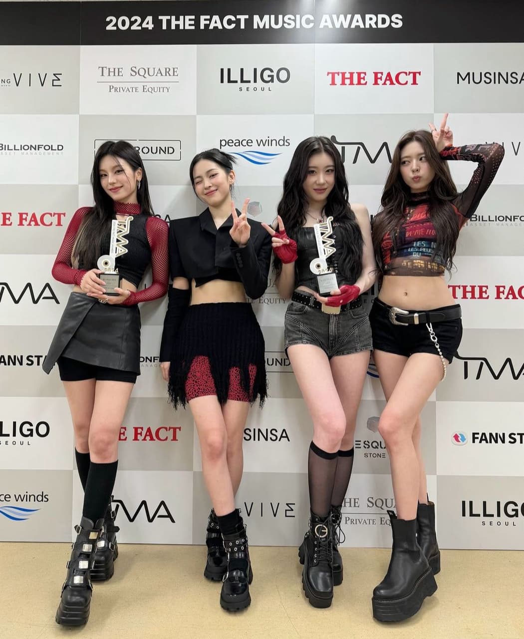 #消息 ITZY於TMA榮獲2024年，年度最佳表演獎 - ITZY板 | Dcard