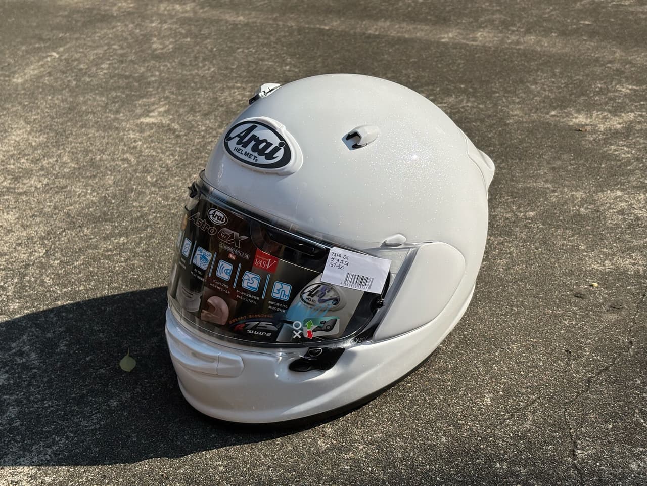 #人身部品 Arai Astro GX 【開箱】 - 重機板 | Dcard