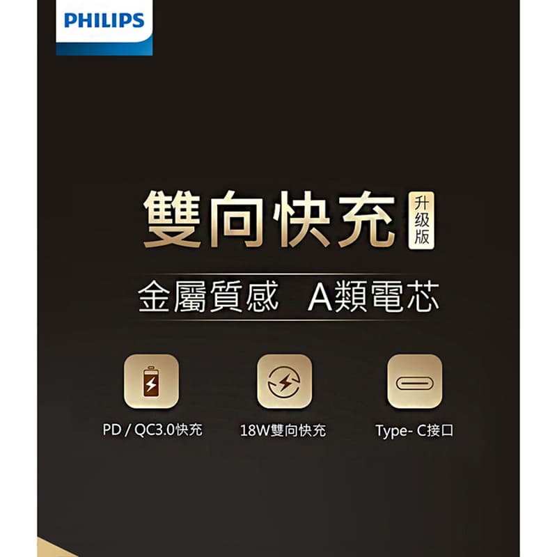 飛利浦｜LED 顯示行動電源 10000mAh(DLP6719C) - 3C板 | Dcard