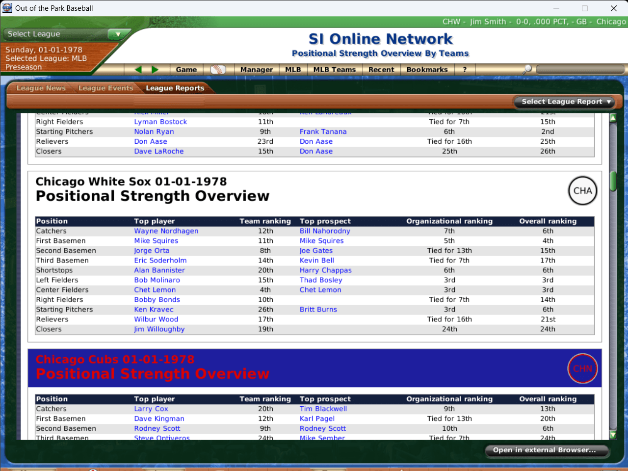 #OOTP8 白襪隊的奪冠特快車 - 椎名立希的老公 (@mellamocarlos) | Dcard