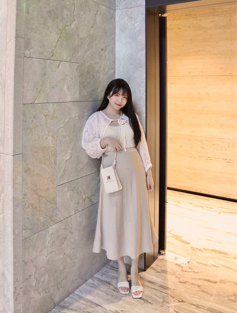 #分享 160cm微肉女孩5套溫柔奶油色穿搭🧈🥯𝐩𝐚𝐫𝐭𝟑𝟎 #鬼遮眼事件簿 - 穿搭板 | Dcard