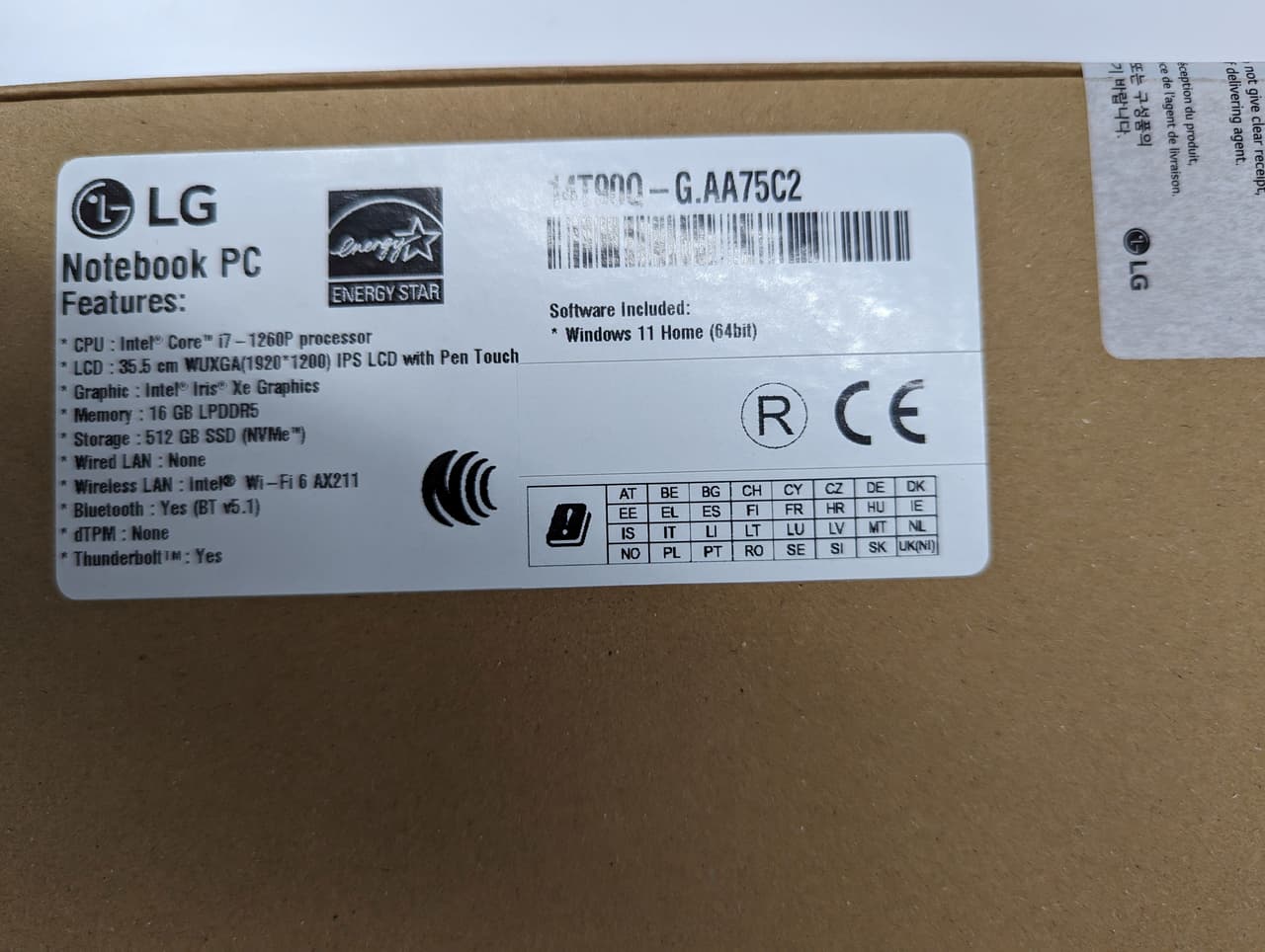 #售全新 售 全新未拆封LG gram 14吋翻轉觸控筆電 - 二手交易板 | Dcard