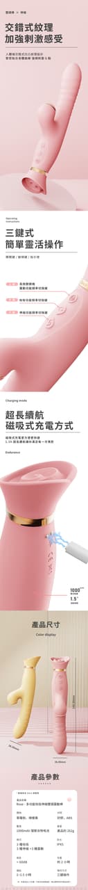 ZALO｜Rose Vibrator 玫瑰兔 加溫吸吮按摩棒 - 西斯板 | Dcard